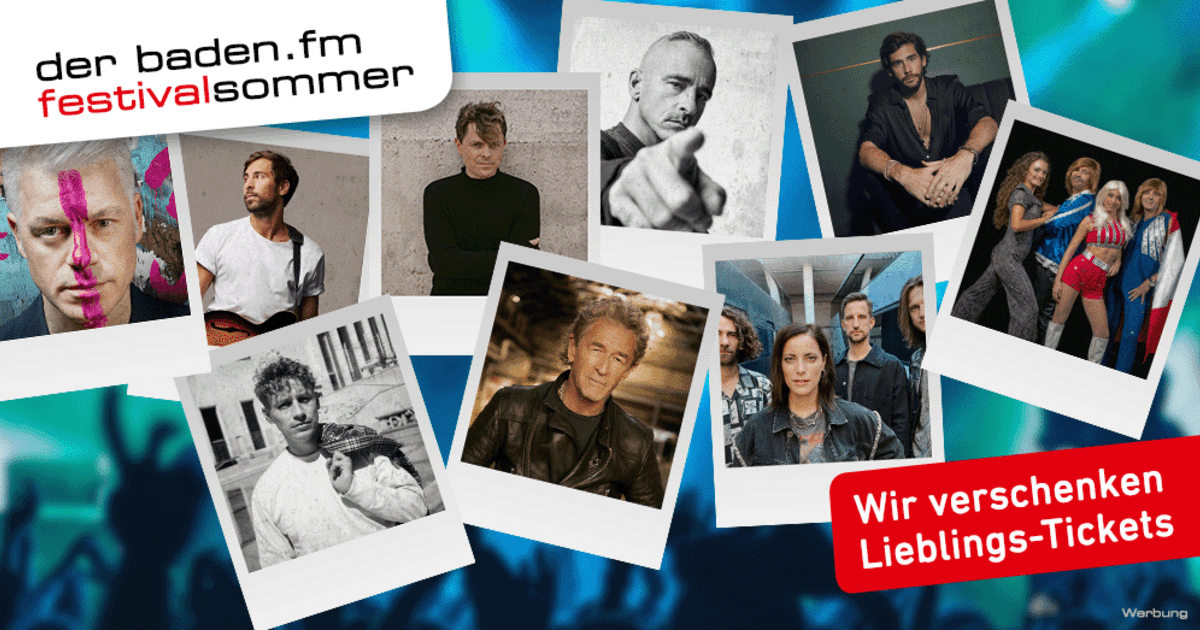 Der baden.fm Festivalsommer 2023 | baden.fm